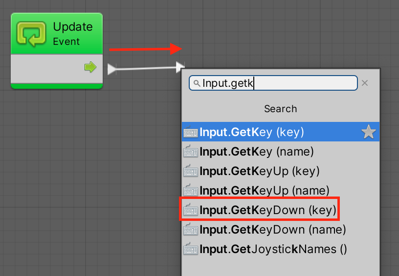 【Bolt版】キーボード入力の受け取り方│Unity＃学習