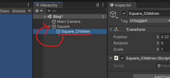UnityのGetcomponentで親や子のコンポーネントを取得する方法│Unity＃学習